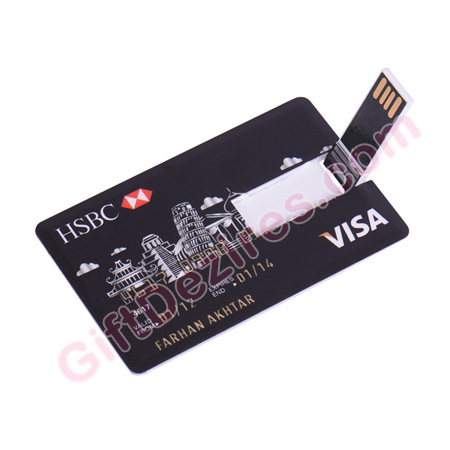 Credit Card Shape Pen Drive - GD-102535 | Gift Dezires